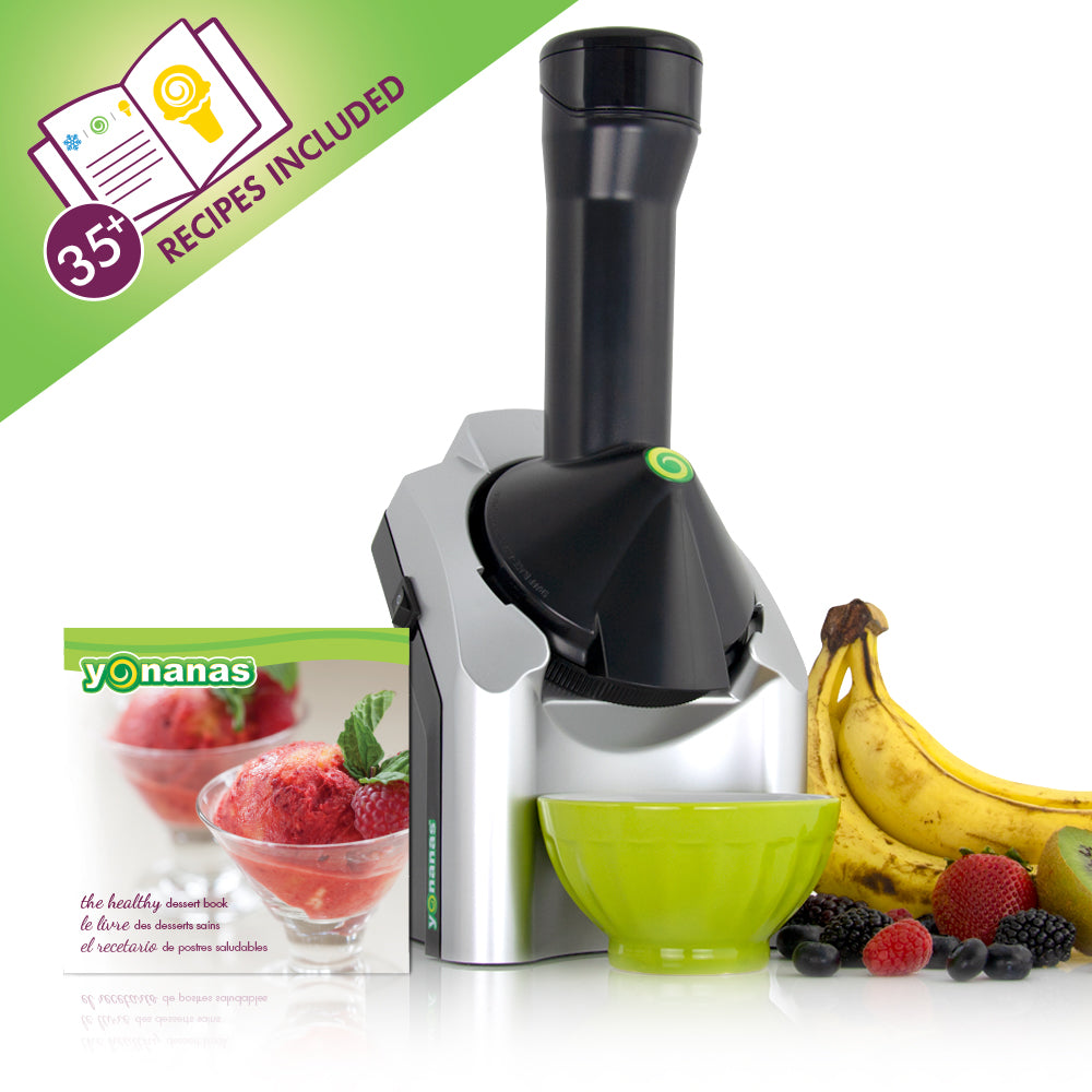 Yonanas Classic dessert maker, includes 36 Count Recipe Book